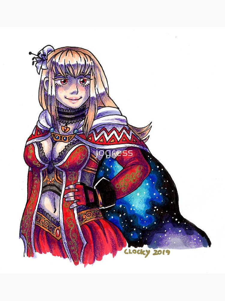 "Lotus Mage Fina" Canvas Print by jogress | Redbubble