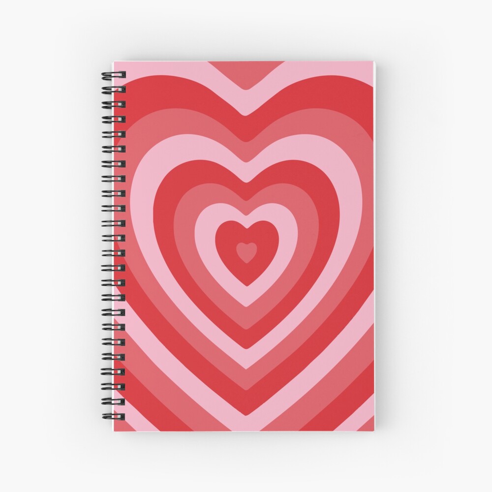 "Powerpuff Girls Heart" Spiral Notebook by lizbethcea | Redbubble