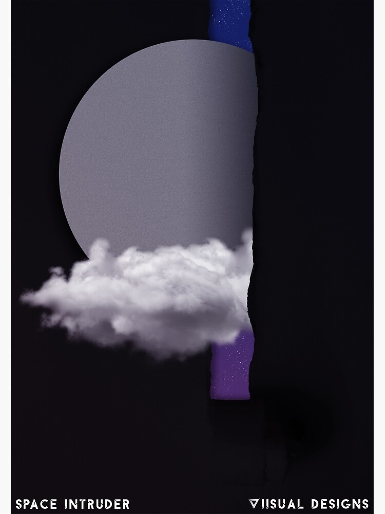 "SPACE INTRUDER" Poster by ViisualDesigns | Redbubble