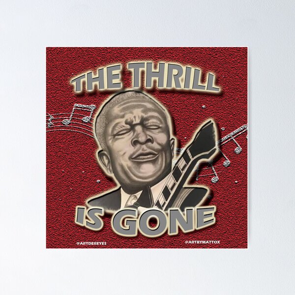 "Thrill" Poster for Sale by T. D. Mattox | Redbubble