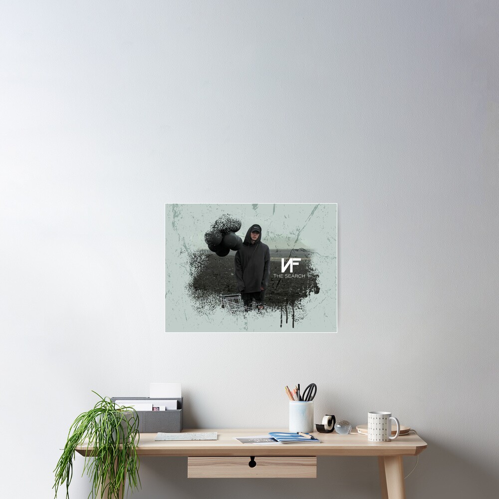 "NF - The Search" Poster by AnthonyIannice | Redbubble