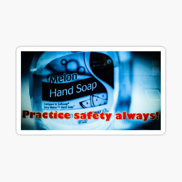 "Practice Safety Always" Sticker for Sale by thadz | Redbubble
