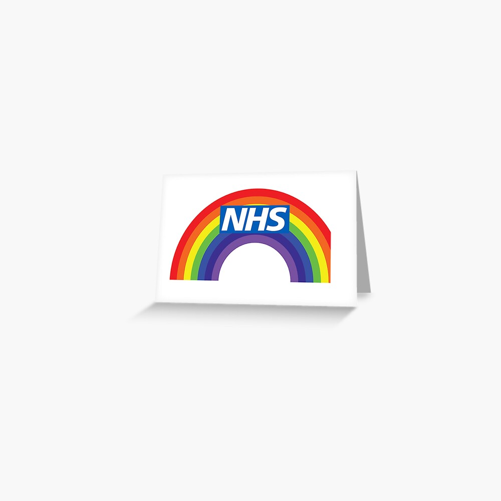 "NHS rainbow" Greeting Card for Sale by Aimeest99 | Redbubble
