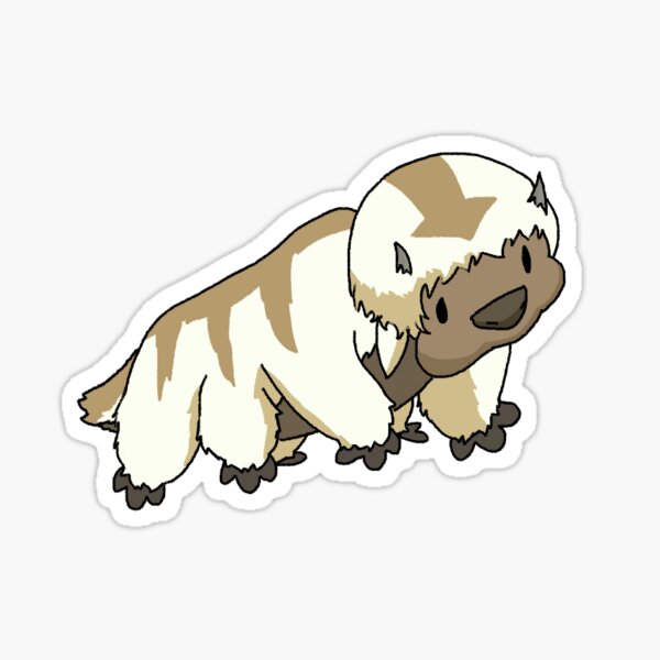 "Baby Appa - Avatar the Last Airbender" Sticker for Sale by trinitysoto ...
