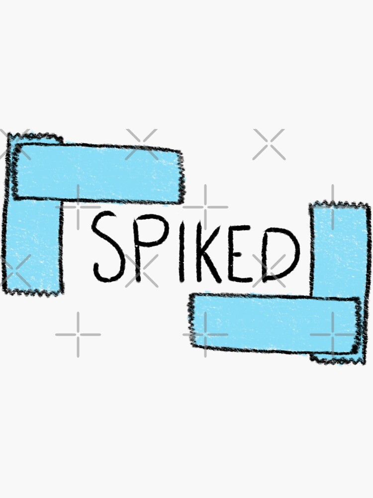 "Spiked" Sticker for Sale by notastranger | Redbubble