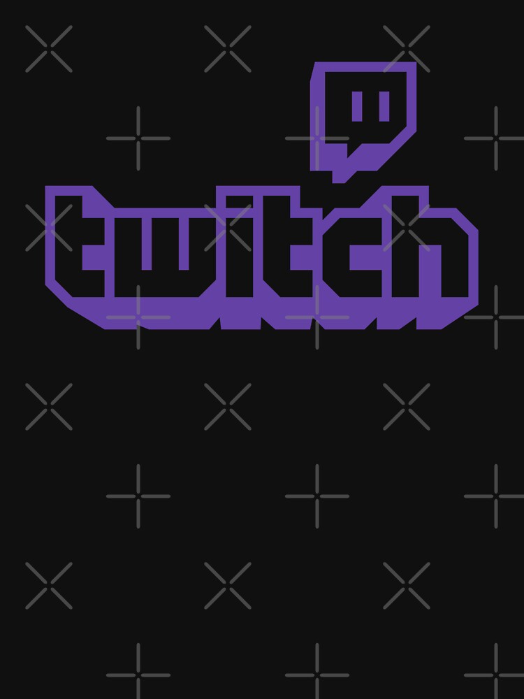 "Twitch Logo Merchandise" T-shirt for Sale by dampadesign | Redbubble ...