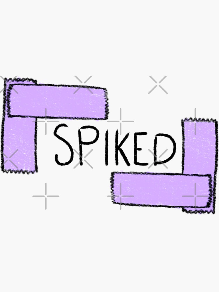 "Spiked" Sticker by notastranger | Redbubble