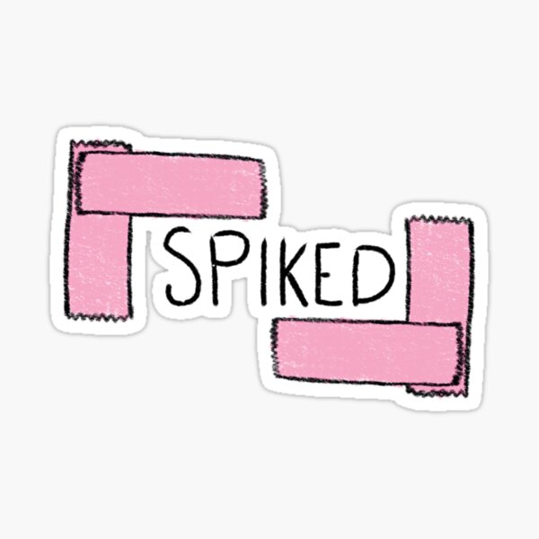 "Spiked" Sticker by notastranger | Redbubble