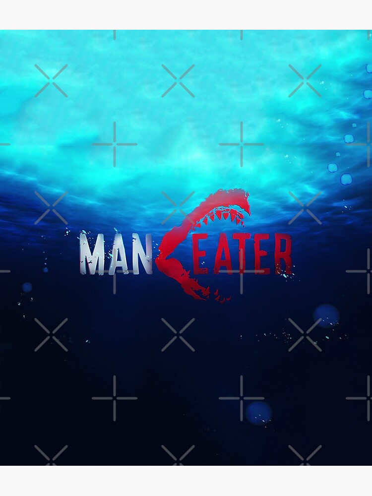 "Maneater survival" Sticker for Sale by Ogrimar | Redbubble