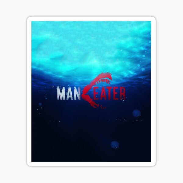 "Maneater survival" Sticker for Sale by Ogrimar | Redbubble