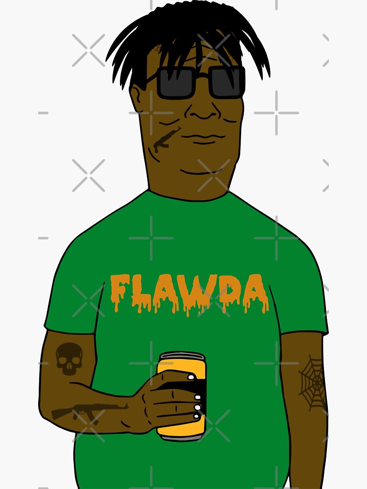 "Souf Flawda " Sticker for Sale by FlawdaMane | Redbubble