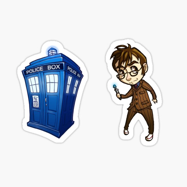Doctor Who Stickers | Redbubble