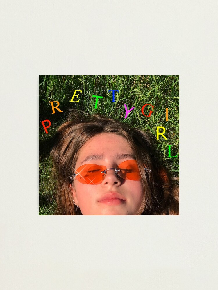 "Clairo - Pretty Girl Album Cover" Photographic Print for Sale by ...