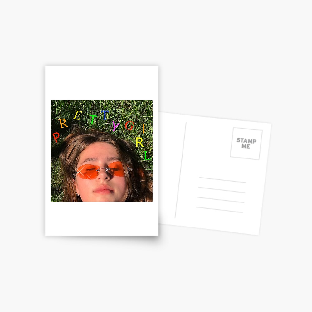 "Clairo - Pretty Girl Album Cover" Postcard by charlottetsui | Redbubble