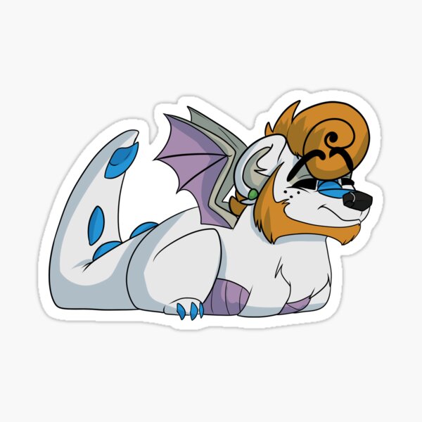 "Dragonbear Loaf" Sticker by UnknownBearProd | Redbubble