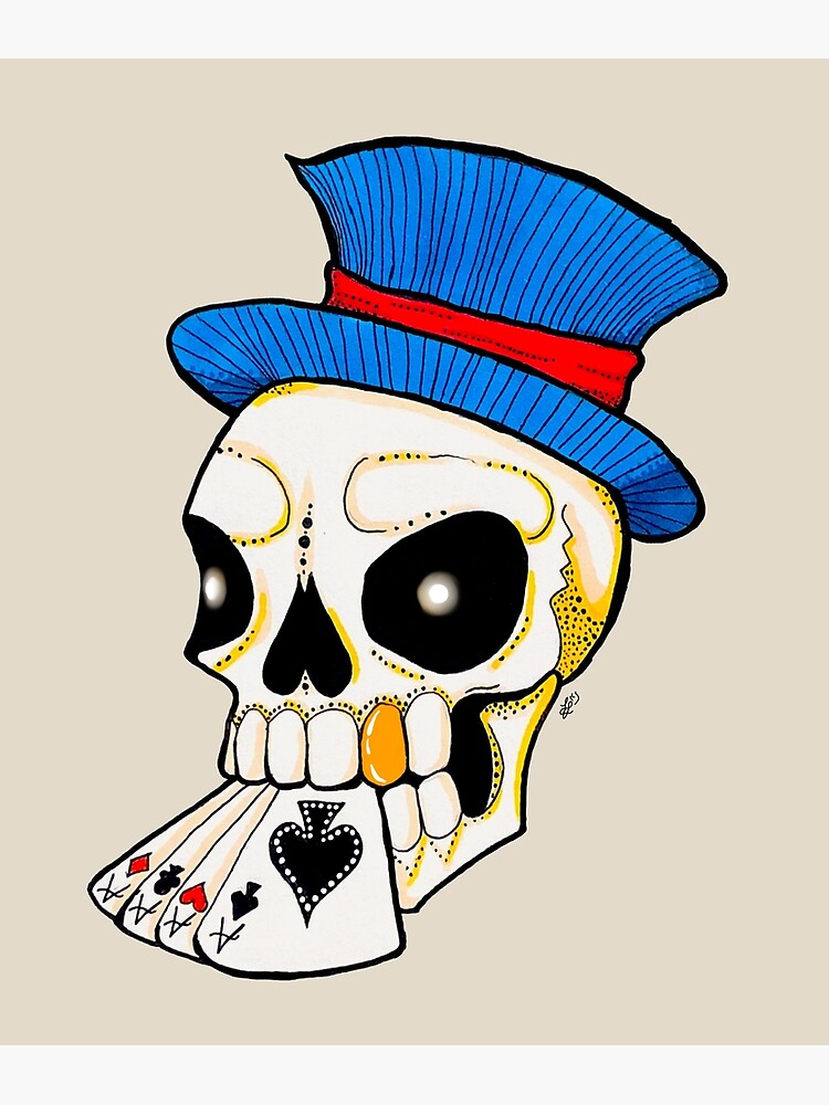 "The Card Dealer" Poster for Sale by Lizzie-Landis | Redbubble