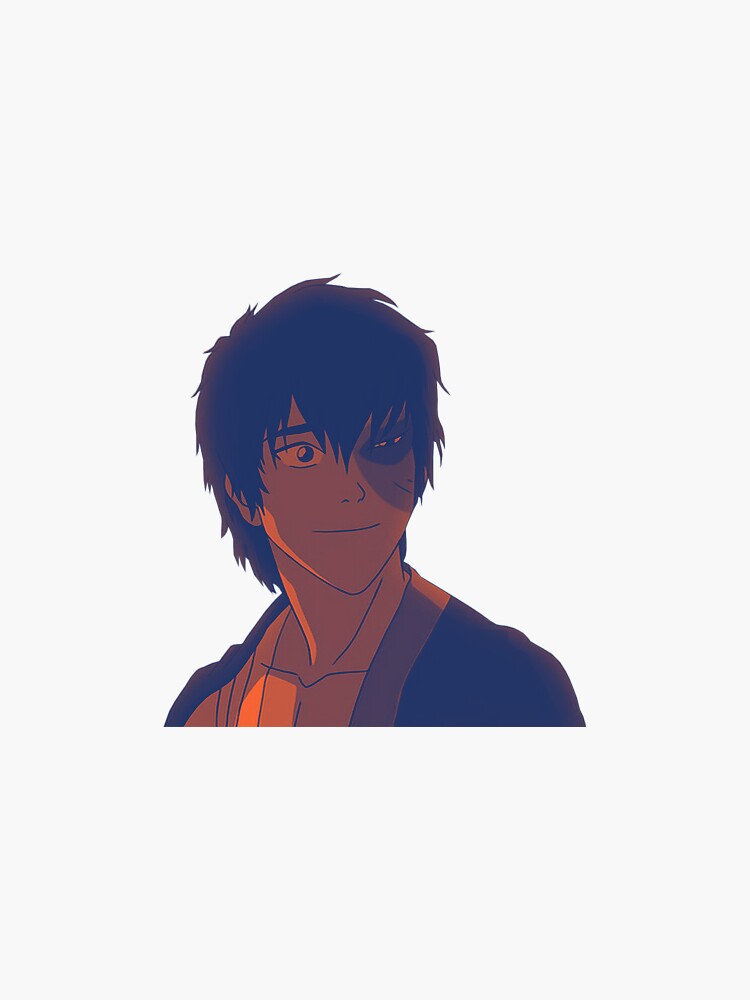 "PRINCE ZUKO ORANGE/BLUE STICKER" Sticker by heyjessicaho | Redbubble