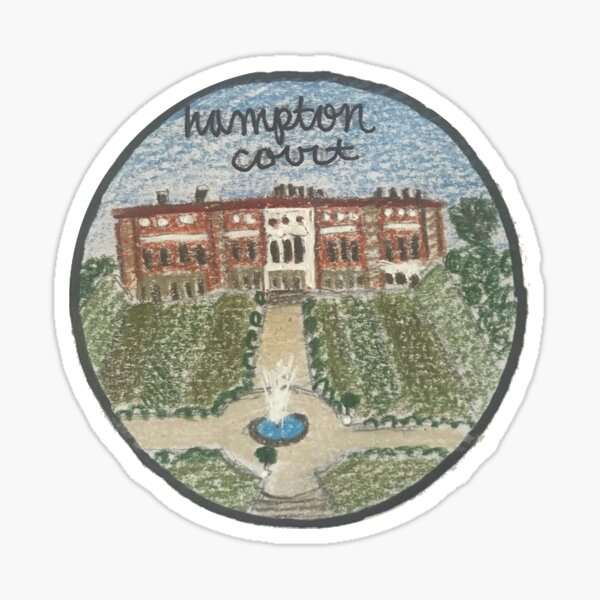 "Hampton Court Palace" Sticker for Sale by rachelsjordan | Redbubble