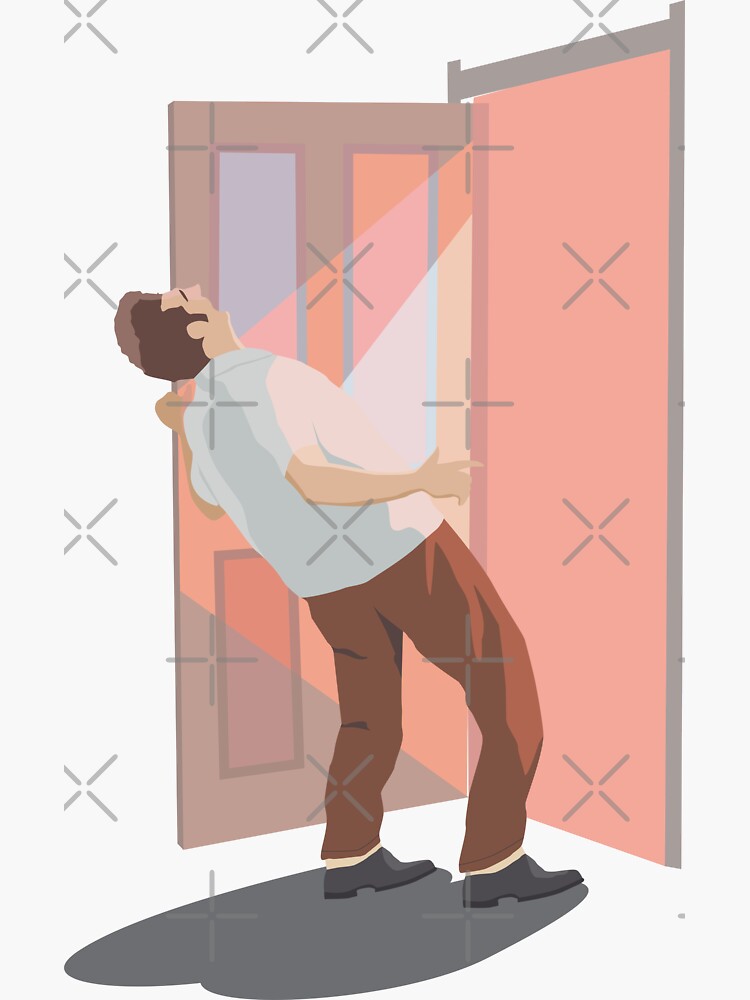 "Kramer - The Chicken Roaster" Sticker for Sale by mtsalaa | Redbubble