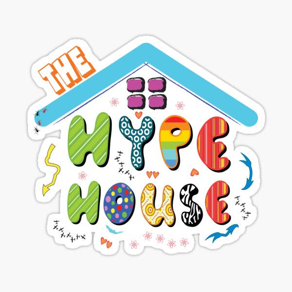 "hype house" Sticker by medosab | Redbubble