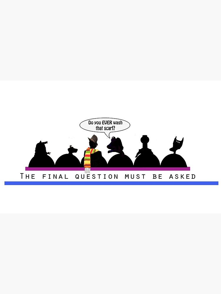 "The Final Question " Poster for Sale by Claude Johnson | Redbubble