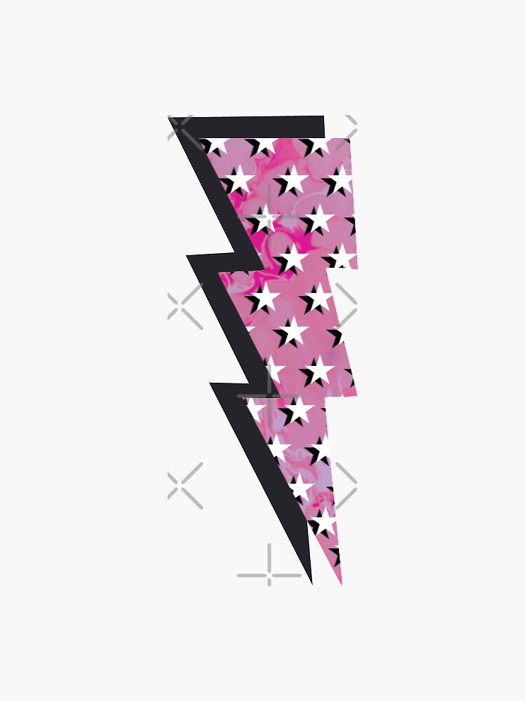 "Star Lightning " Sticker by Sleah113 | Redbubble