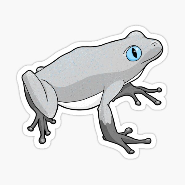 "Demiboy Pride Frog" Sticker by mina-arts | Redbubble