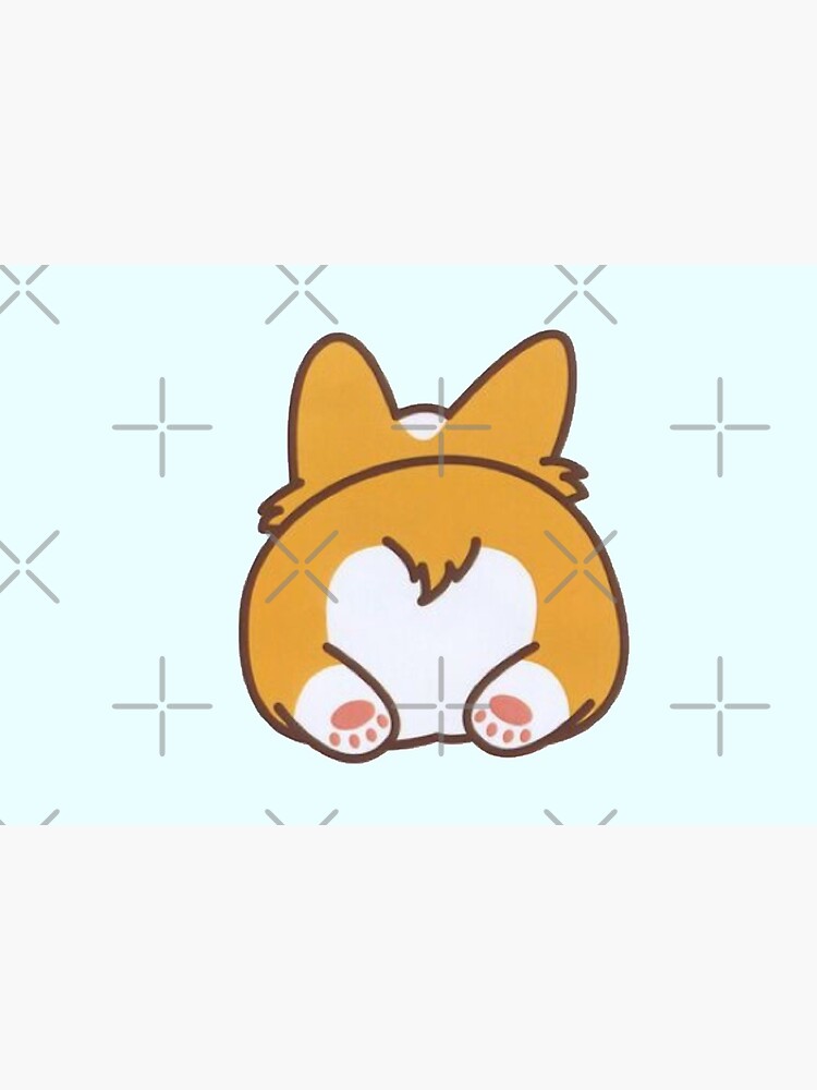 "Cute Corgi sticker-Face mask" Mask for Sale by SophiaKno | Redbubble