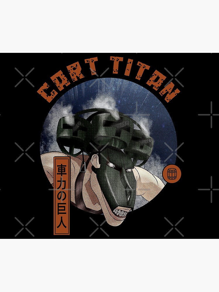 "Attack on Titan - Cart Titan" Poster by SeanKnows | Redbubble