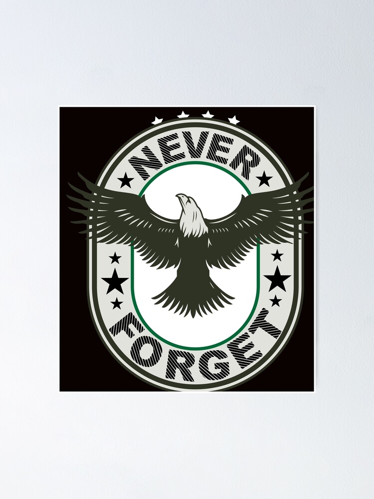 "Never Forget Veterans Unique Falcon Graphic Design - July 4th - Best ...