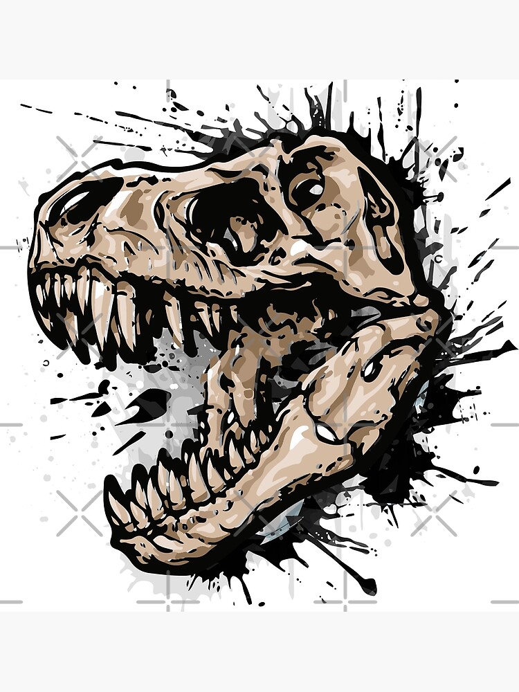 "Dinosaur - tyrannosaurus rex - trex - t-rex" Poster for Sale by ...