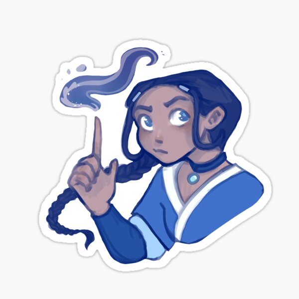 "Katara" Sticker for Sale by ashleysuchan | Redbubble