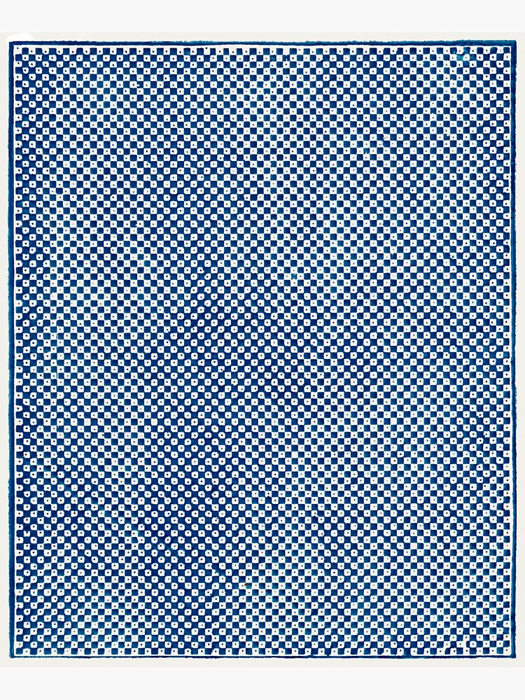 "White and blue checkerboard pattern" Sticker for Sale by e182 | Redbubble
