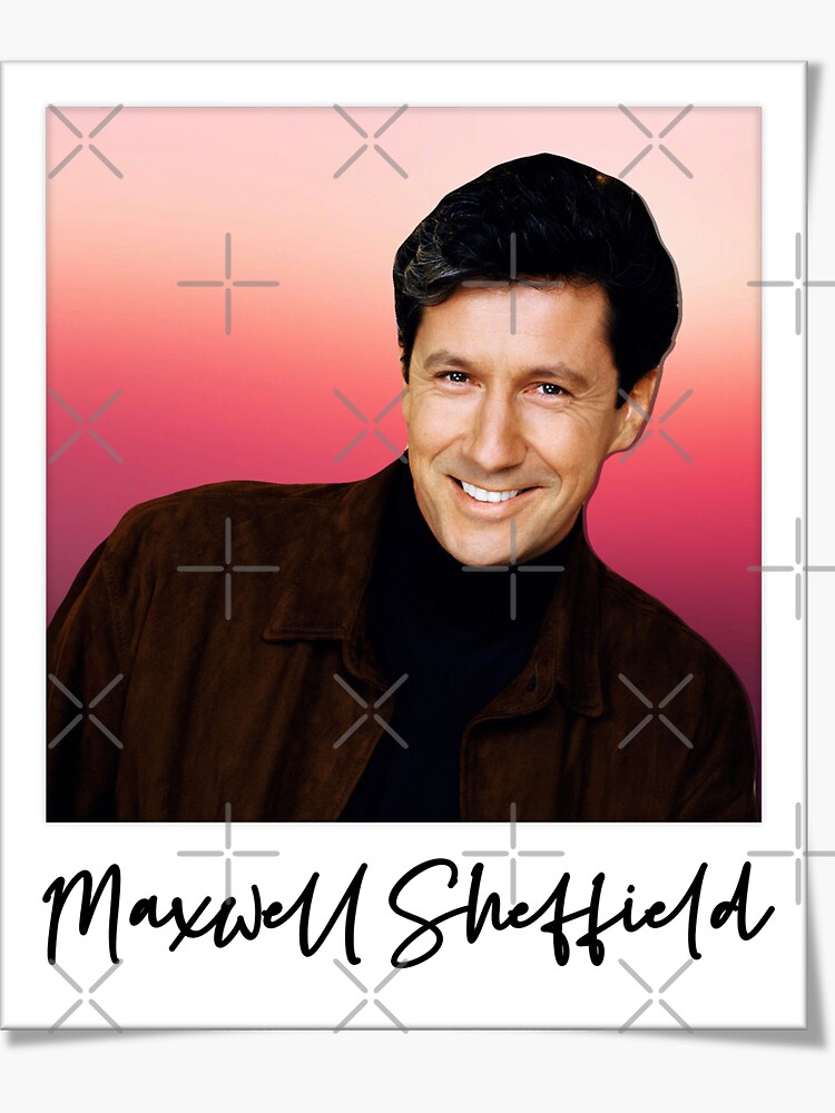 "Maxwell Sheffield Polaroid" Sticker for Sale by baranskini | Redbubble