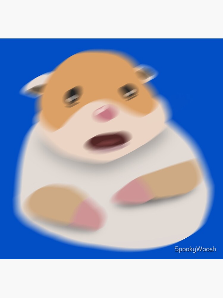 "Minimalist Screaming Hamster" Photographic Print by SpookyWoosh ...