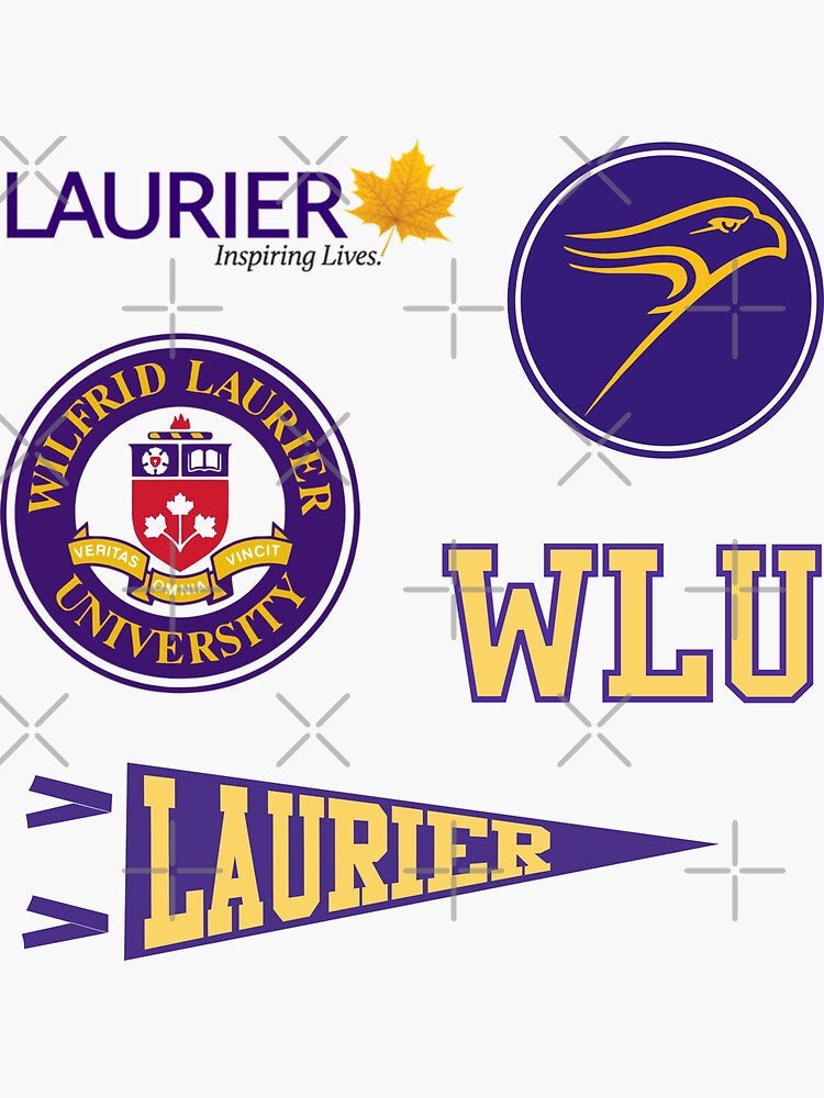 "Wilfrid Laurier University " Sticker for Sale by meganwu8 | Redbubble