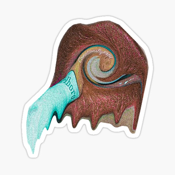 "Smoking Kills" Sticker by CreationsByKMH | Redbubble