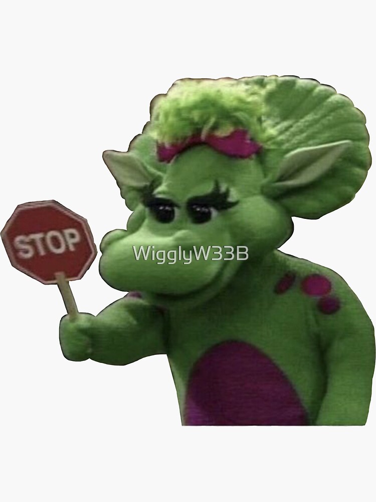 "Stop Meme" Sticker by WigglyW33B | Redbubble