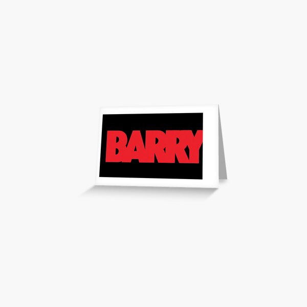 Tarjetas de felicitación «Tarjeta de título de Barry HBO» de ...
