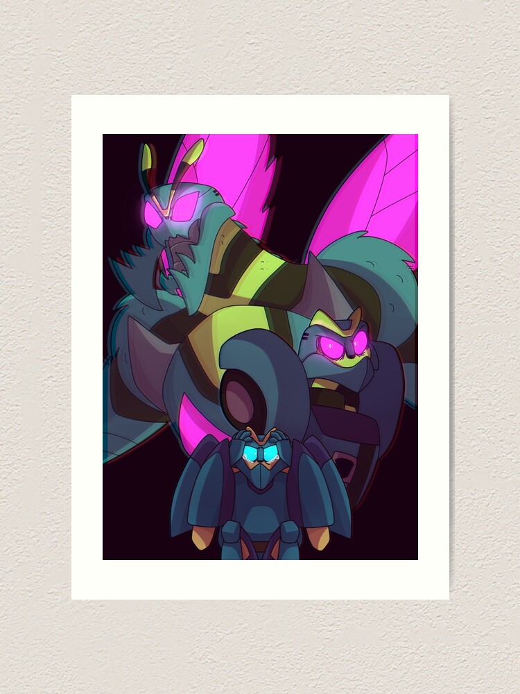 "Transformers Animated Wasp/Waspinator" Art Print by SighFur | Redbubble