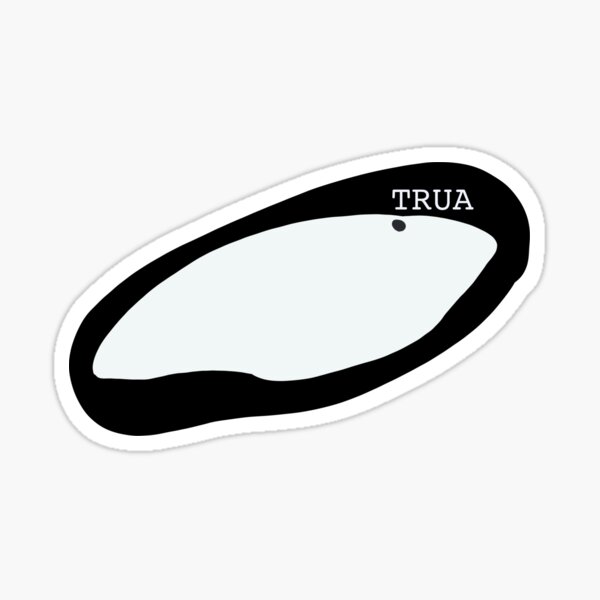 "TRUA eyepatch with name" Sticker for Sale by Animaldesigns24 | Redbubble