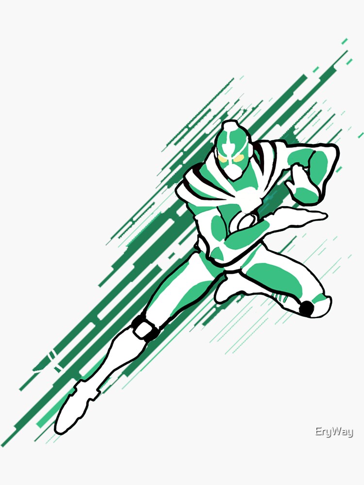 "Hierophant Green Splash" Sticker for Sale by EryWay | Redbubble