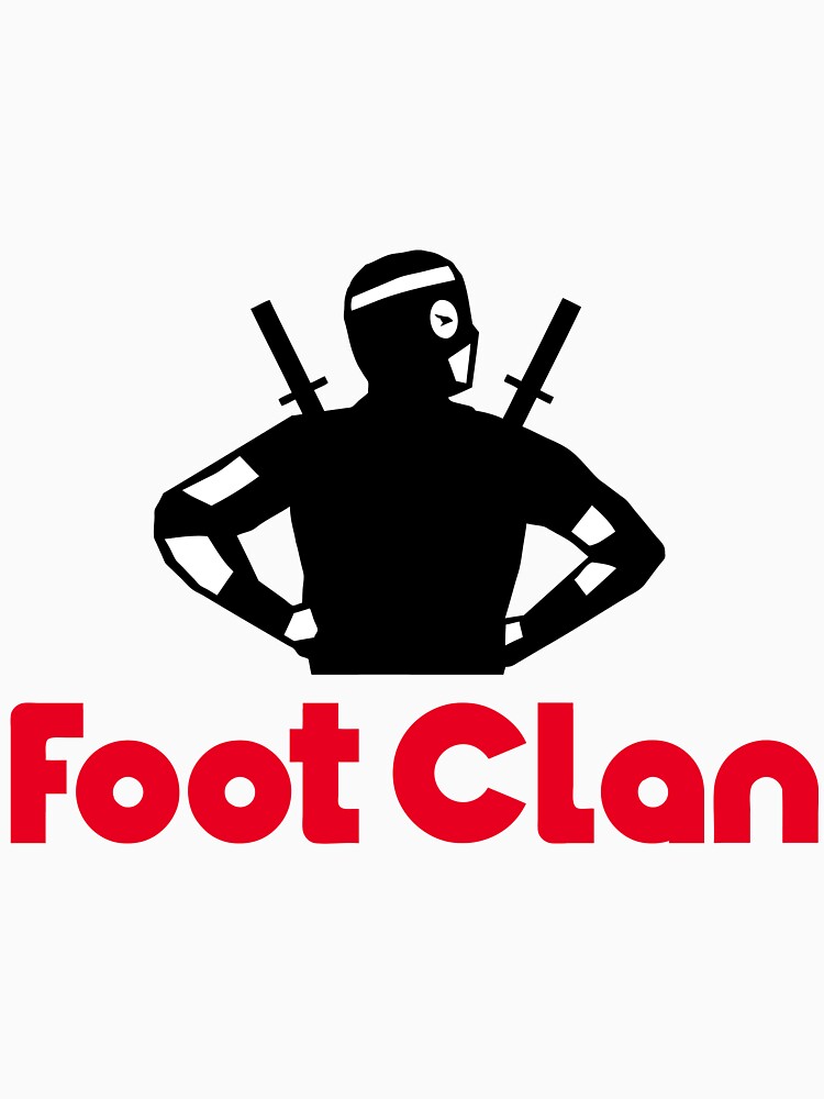 "Foot Clan" T-shirt by MDivertimenti | Redbubble