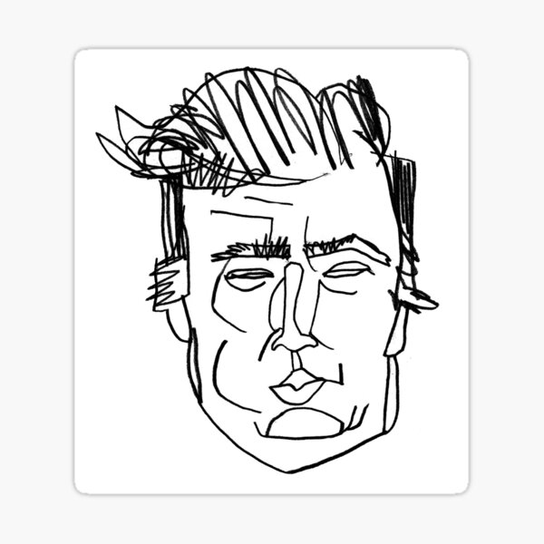 "Trumper Sticker" Sticker by Triptopus | Redbubble