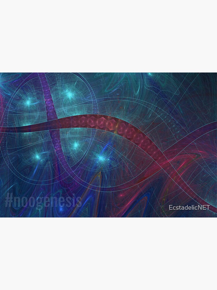 "#noogenesis" Sticker by EcstadelicNET | Redbubble
