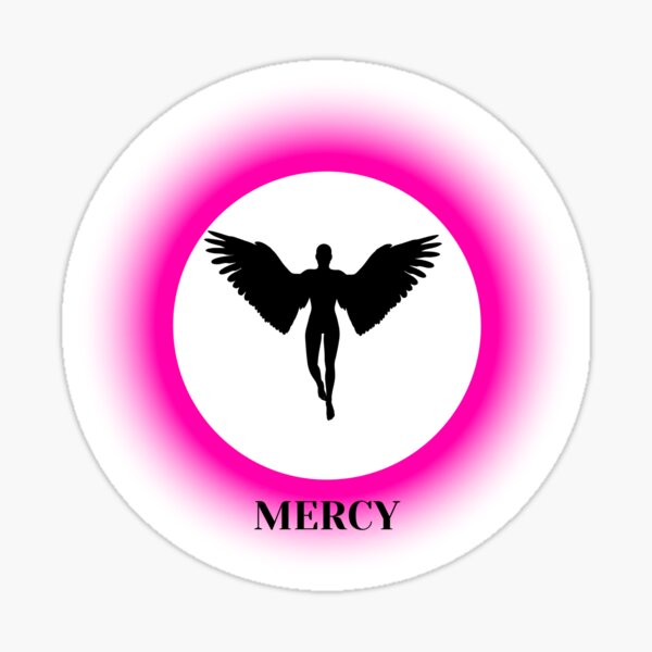 "Mercy " Sticker for Sale by kamalaventures | Redbubble