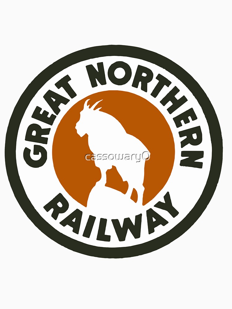 "Great Northern Railway - Round Logo" Classic T-Shirt for Sale by ...