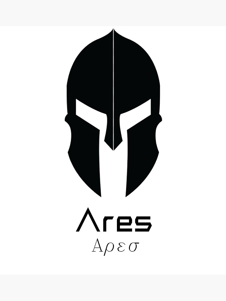 "Ares Logo" Poster for Sale by Artology06 | Redbubble