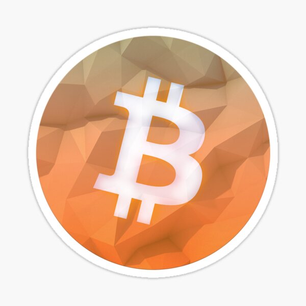 "Bitcoin Logo" Sticker for Sale by TeKk10 | Redbubble