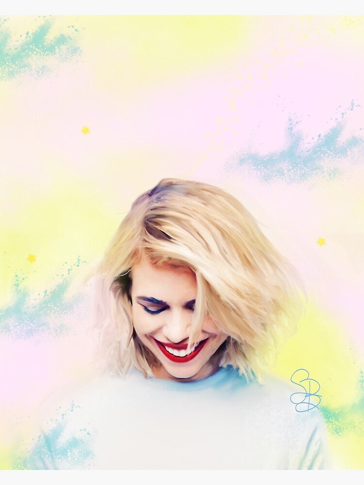 Doctor Who Rose Tyler Bad Wolf Poster By Stacybrightart Redbubble